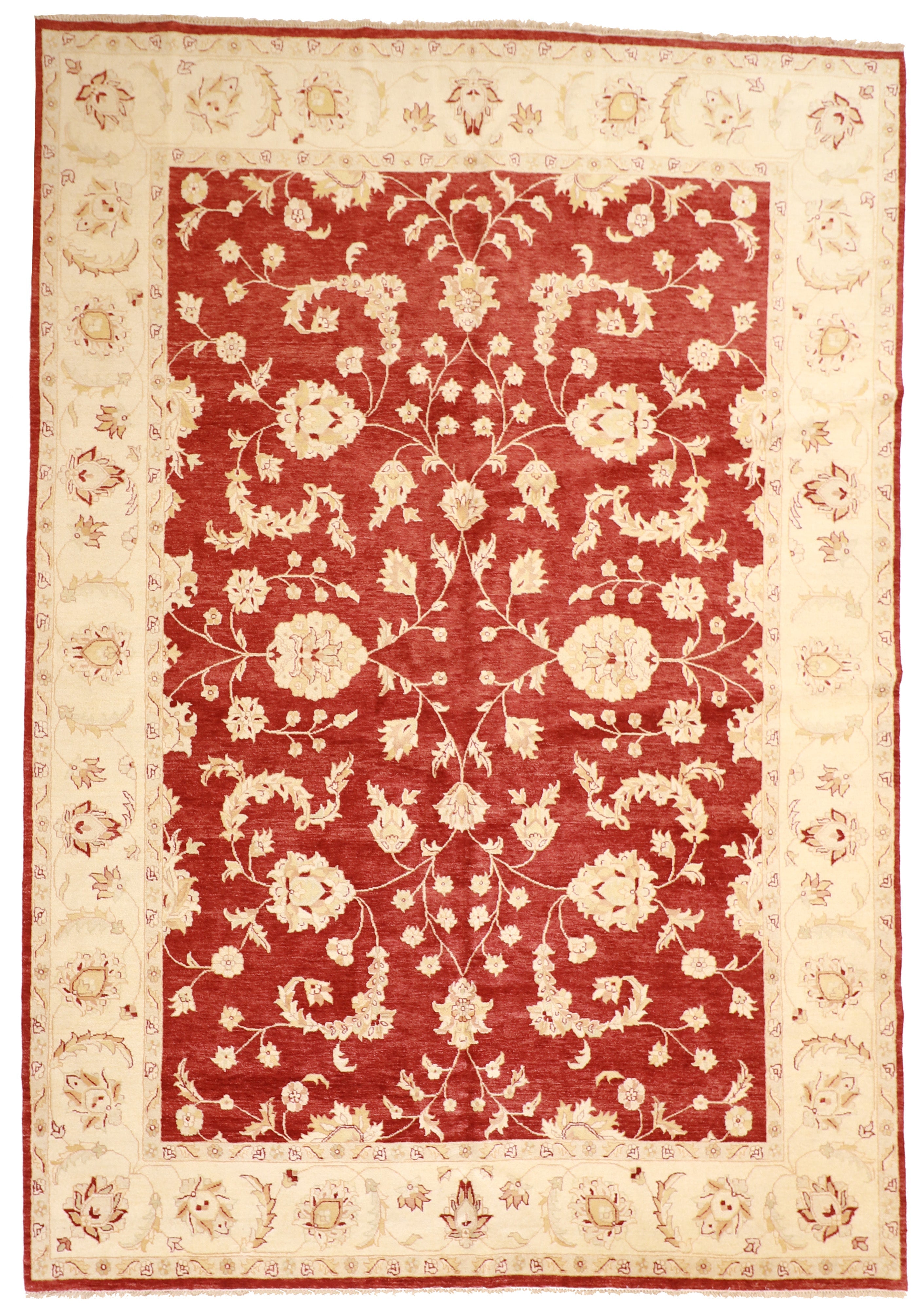 10x14 - Frahan Fine/Wool All Over Rectangle - Hand Knotted Rug – Kismet ...