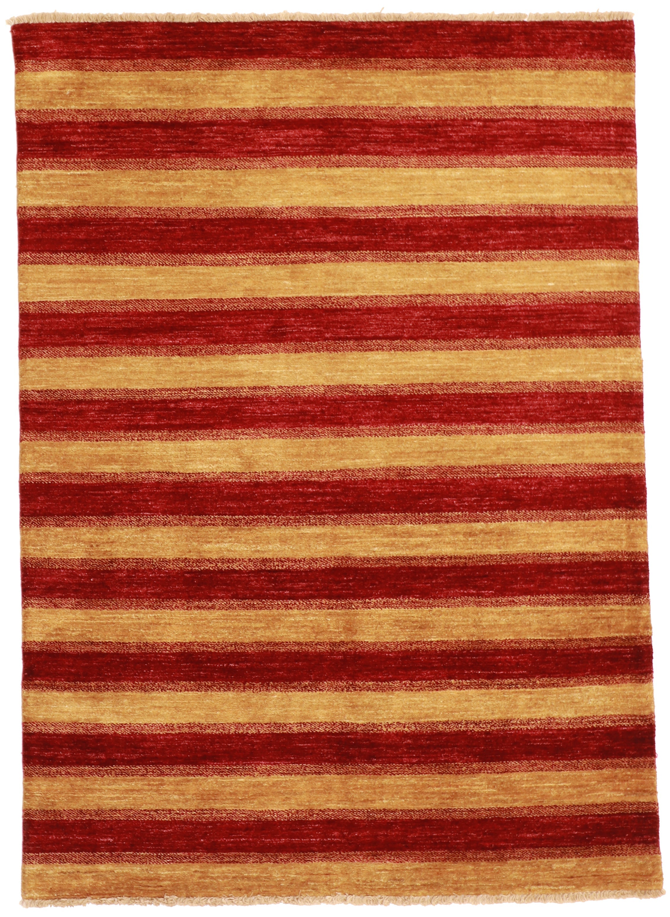 5x7 - Gabbeh Fine All Over Rectangle - Hand Knotted Rug – Kismet Outlet